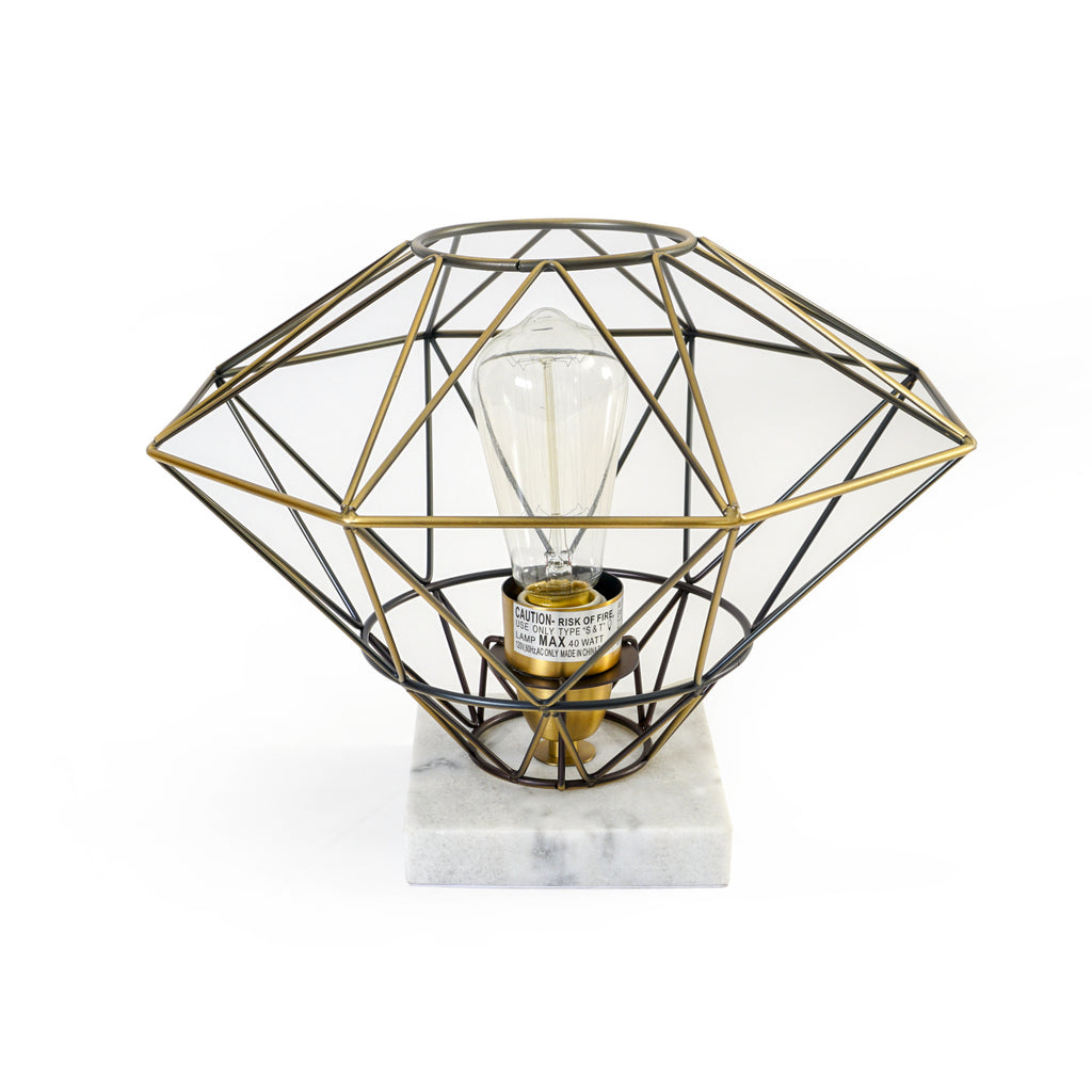 Edisons Odyssey Bookshelf Lamp with Marble Base – Mejore